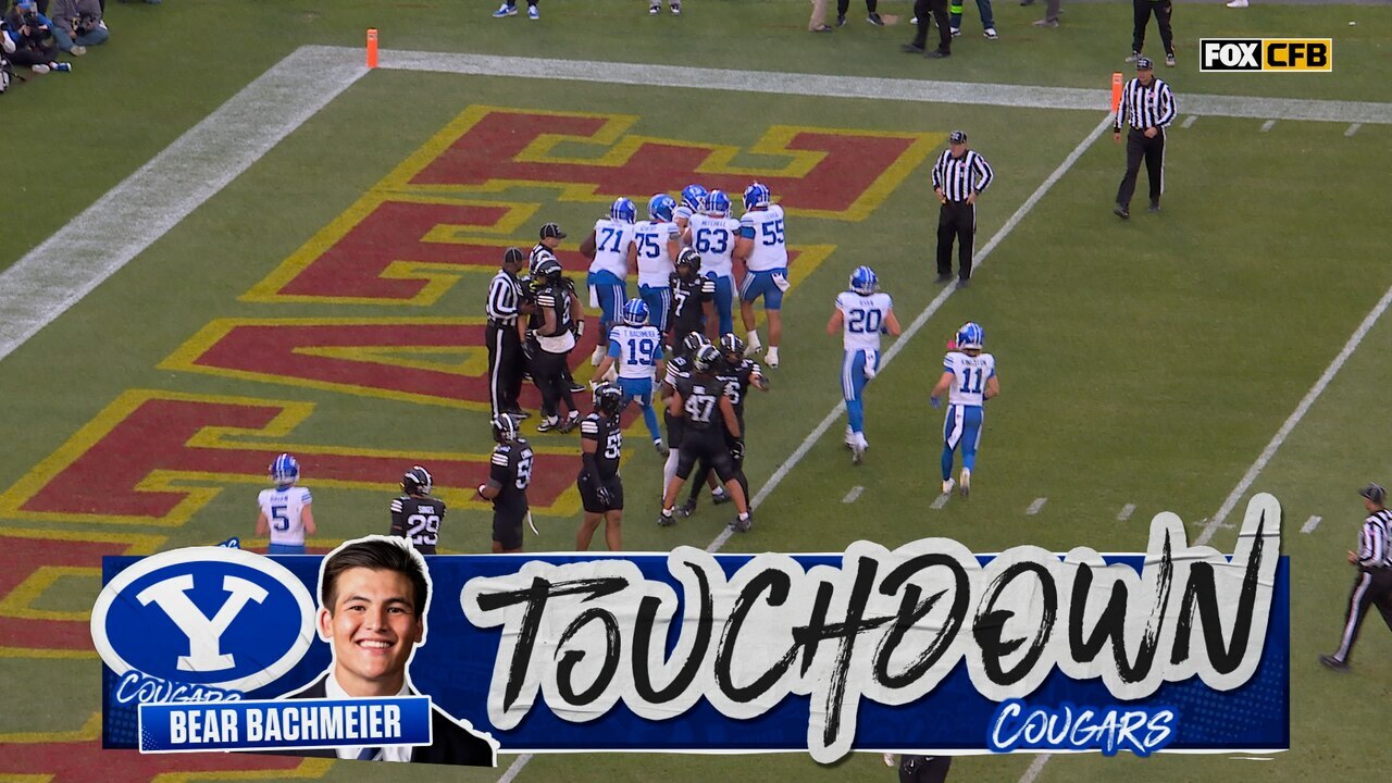 BYU’s Bear Bachmeier scrambles 9-yard TD, taking lead over Iowa State ...