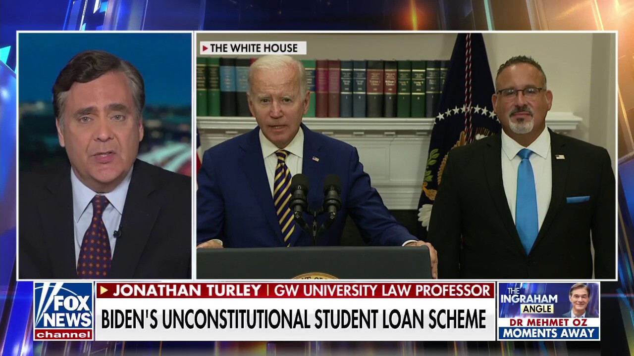 Jonathan Turley: Biden knew he couldn't get student loan handout through Congress | Fox News Video
