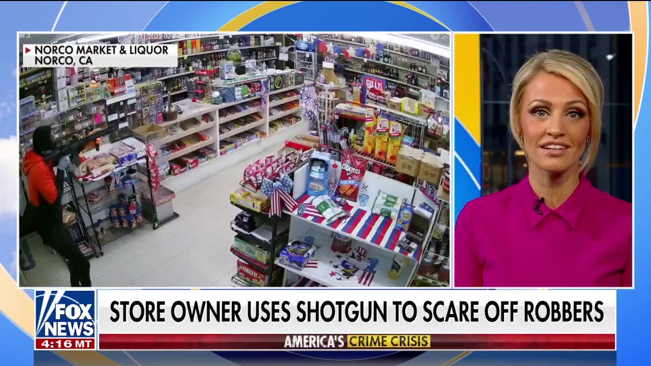 California Store Owner Opens Fire On Would be Robbers Fox News Video