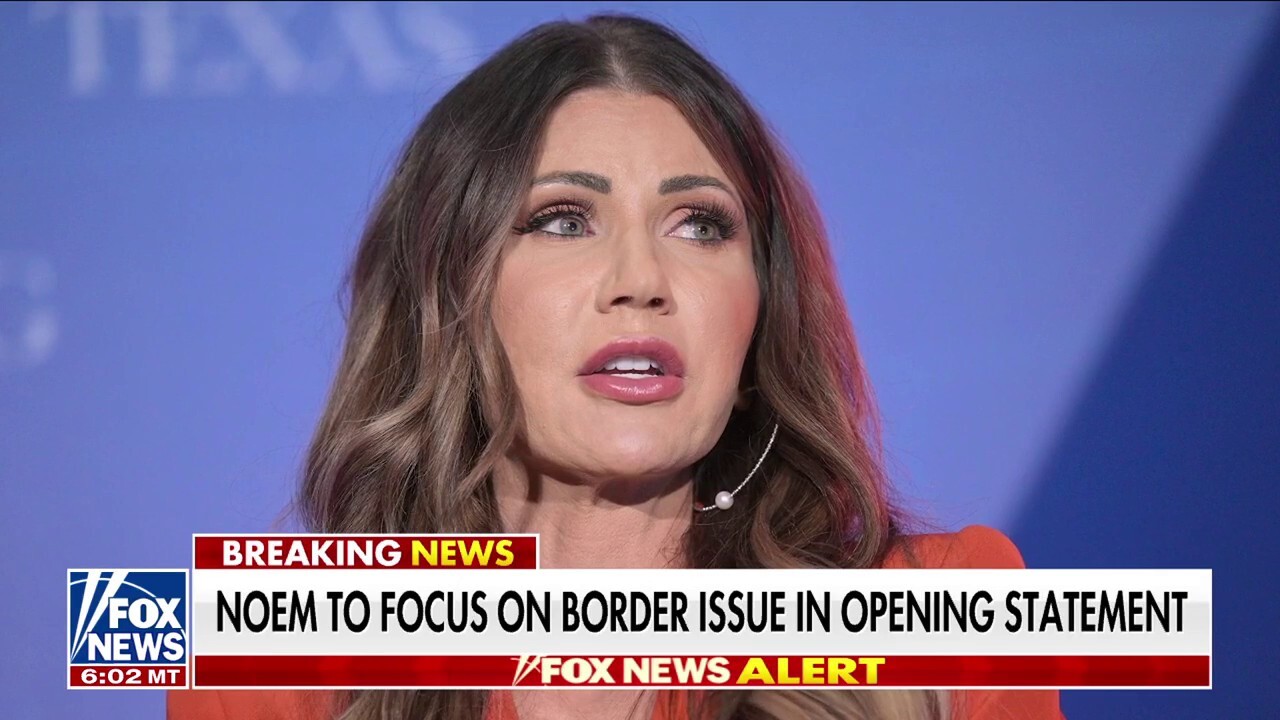 Kristi Noem to field questions on FEMA, Secret Service, border at confirmation hearing | Fox ...