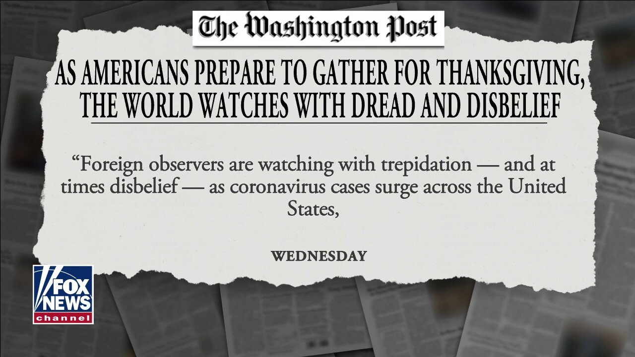 WaPo ripped for story on world's 'dread' about Americans celebrating ...