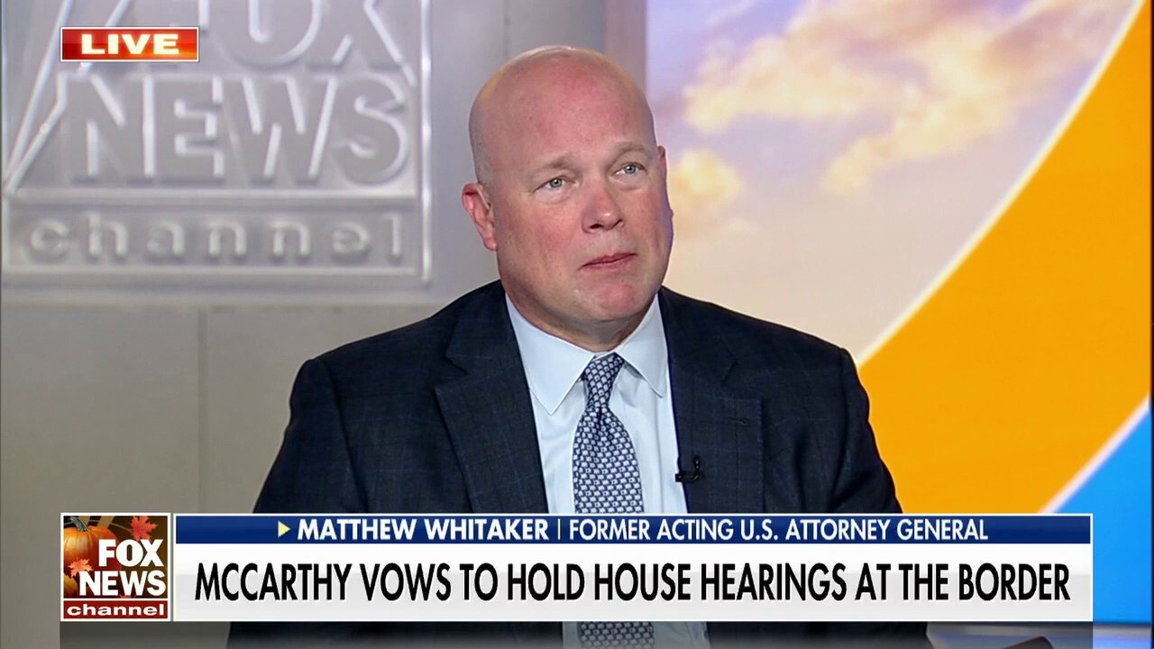Matt Whitaker: Kevin McCarthy is right, it is 'complete chaos' at the ...