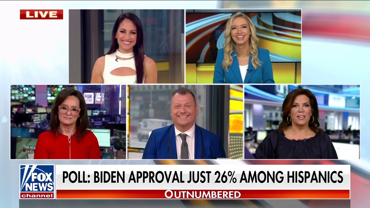 Jimmy Discusses Biden's Abysmal Approval Rating On 'Outnumbered' | Fox News Video