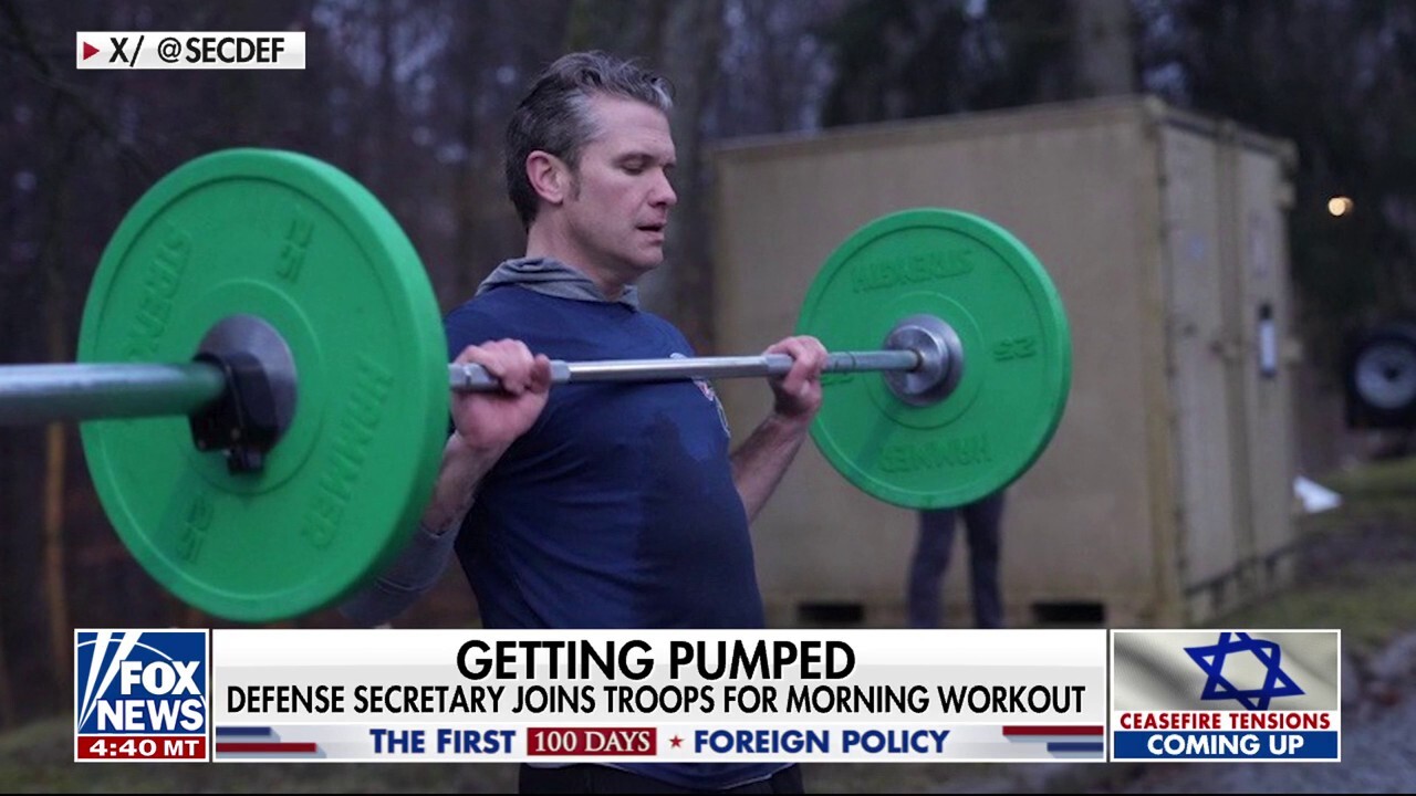 Hegseth Joins Troops In Germany For Morning Workout Fox News Video