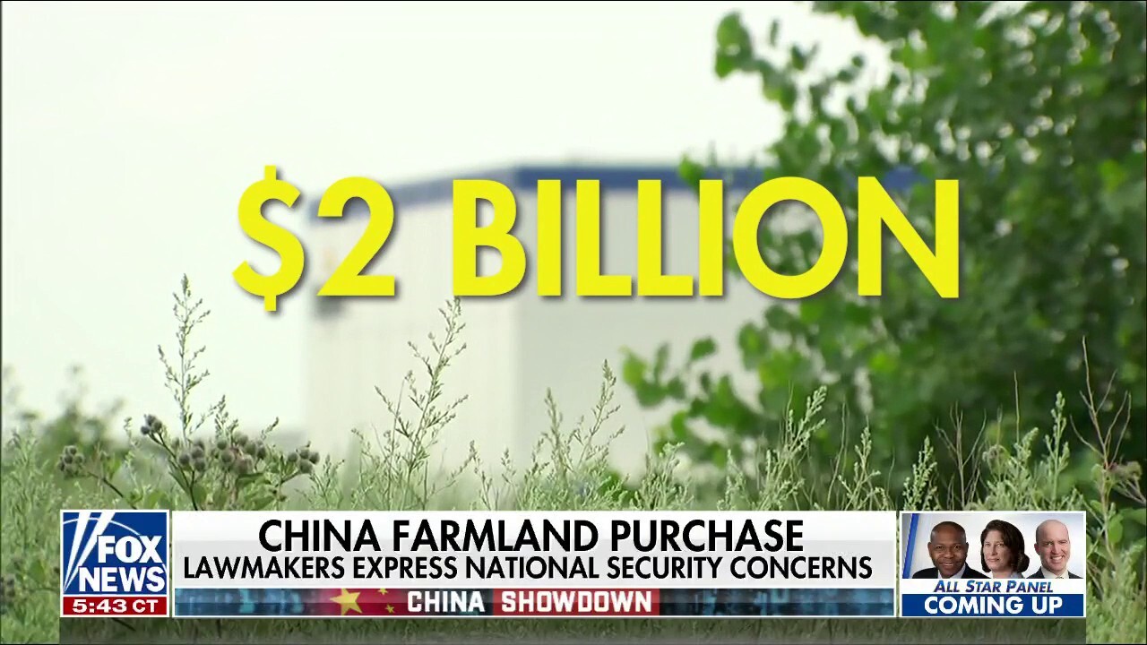 Senators voice national security concerns over China's US farmland ...