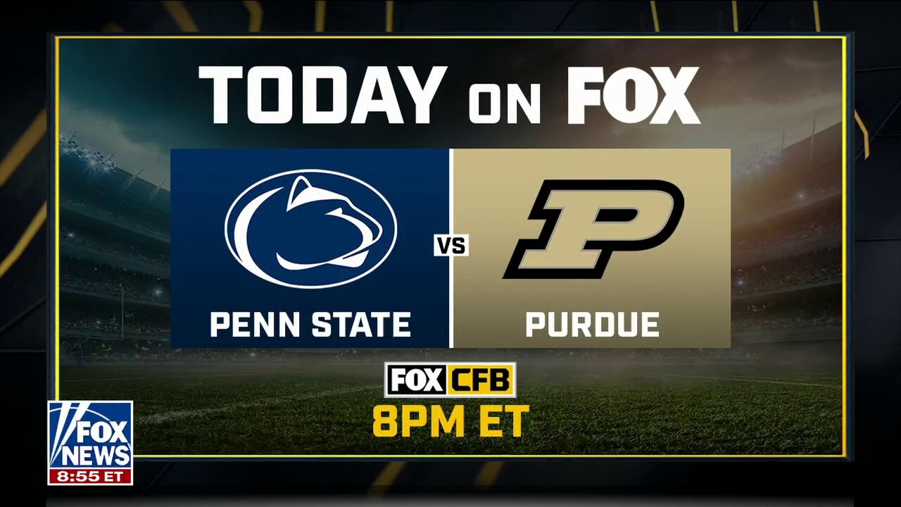 College football returns on FOX with Penn State-Purdue | Fox News Video