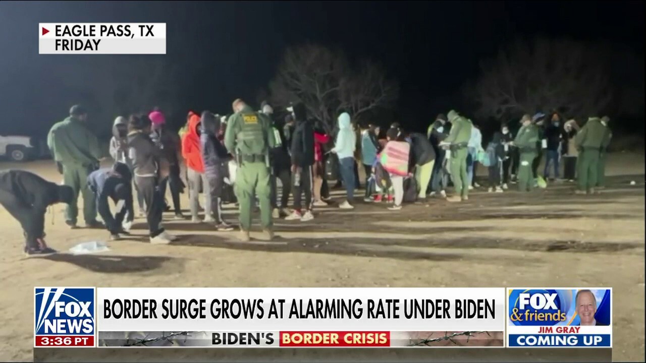 Northern migrant apprehensions rising from border crisis | Fox News Video
