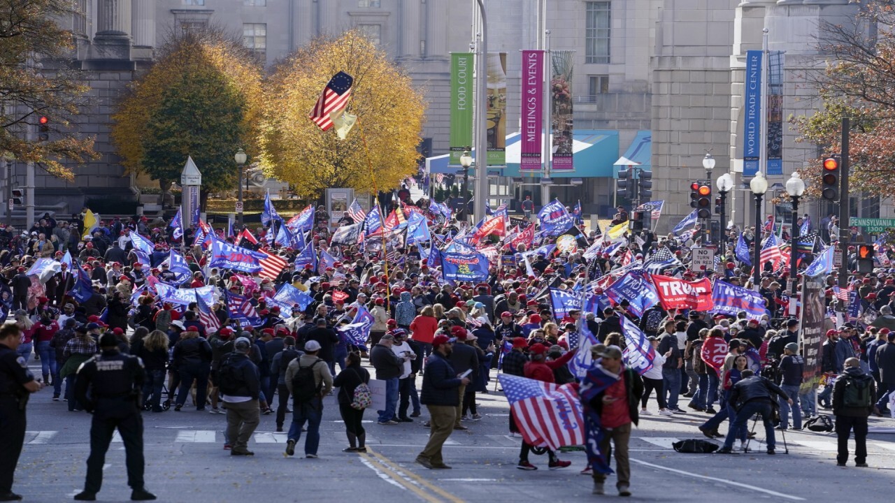 Trump supporters rally in Washington | Fox News Video