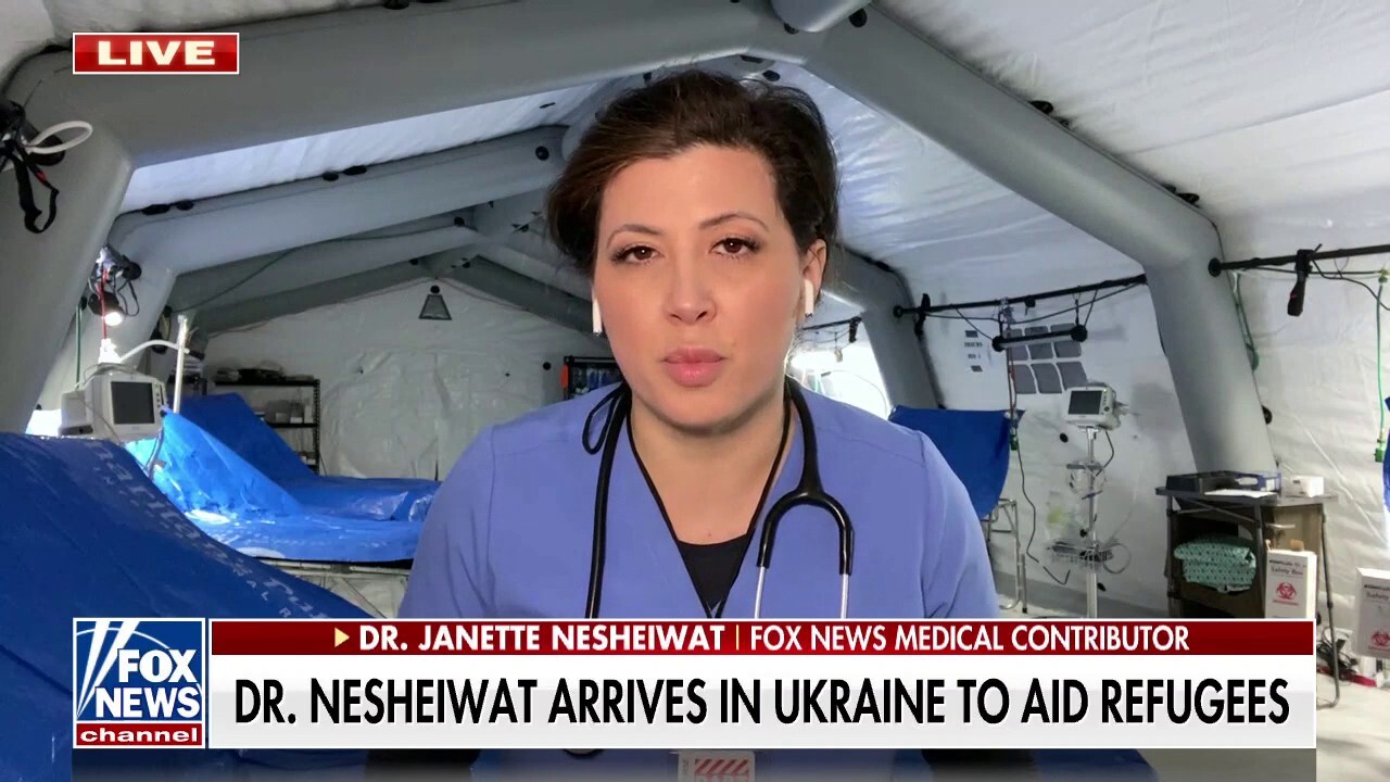 Dr. Nesheiwat offers medical aid to Ukrainian refugees | Fox News Video