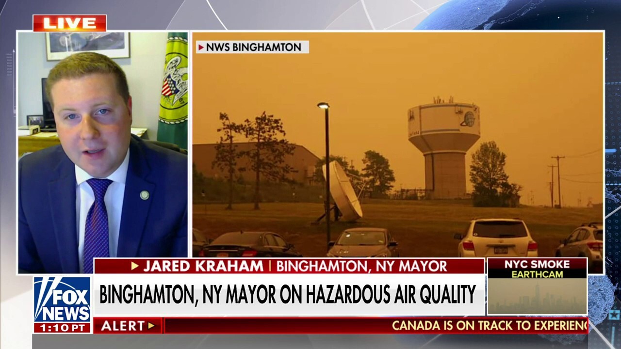Mayor Jared Kraham on air quality chaos: 'It smells like a campfire ...