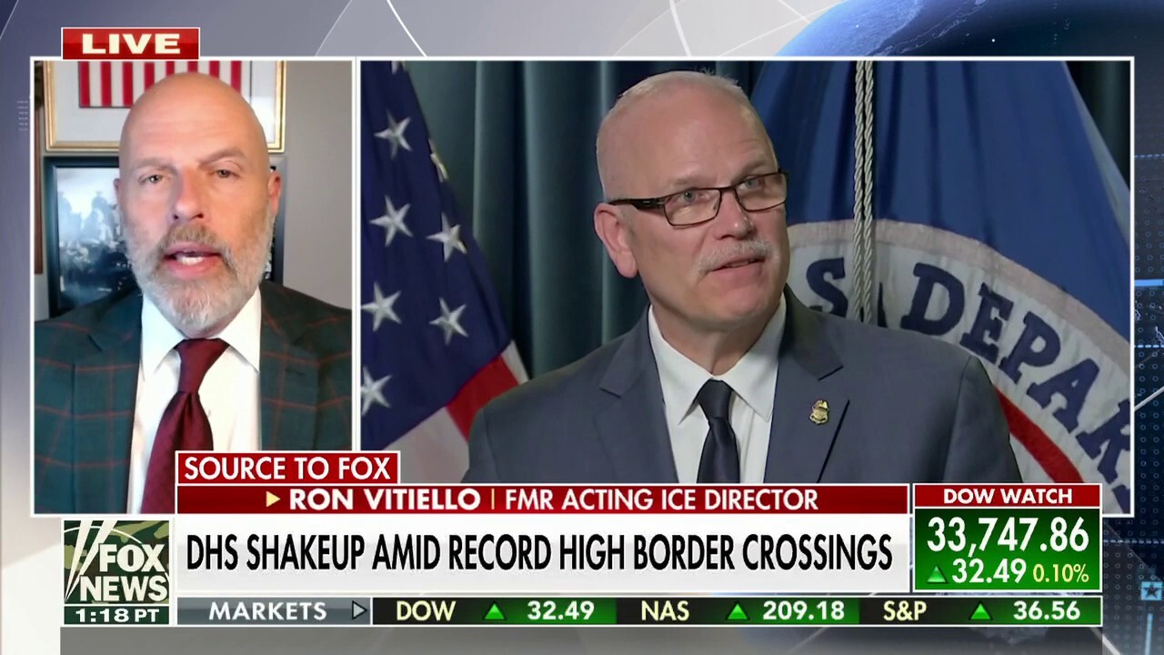 Ron Vitiello rips Biden's 'progressive' border chief for refusing to resign | Fox News Video