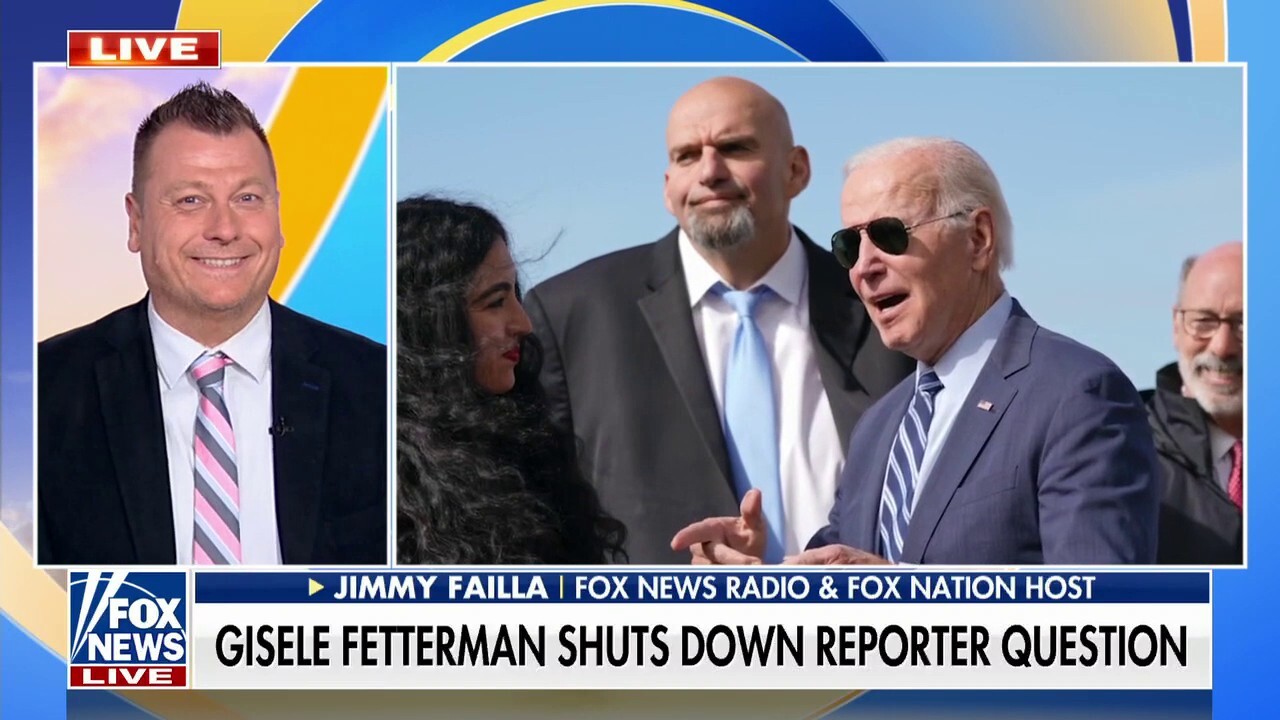 Jimmy Failla reacts to Biden saying John Fetterman's wife will be ...