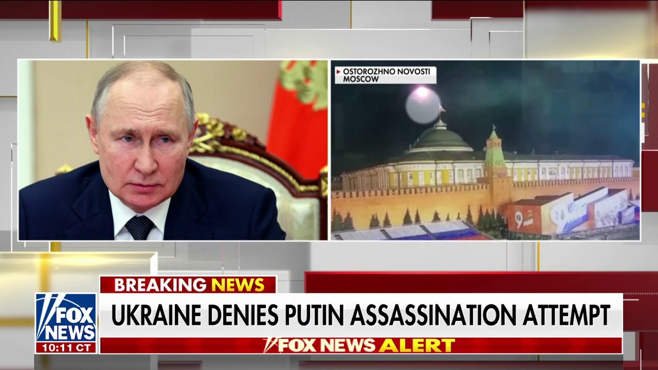 Alleged Kremlin drone attack launched by Ukrainian secret service: Report | Fox News Video