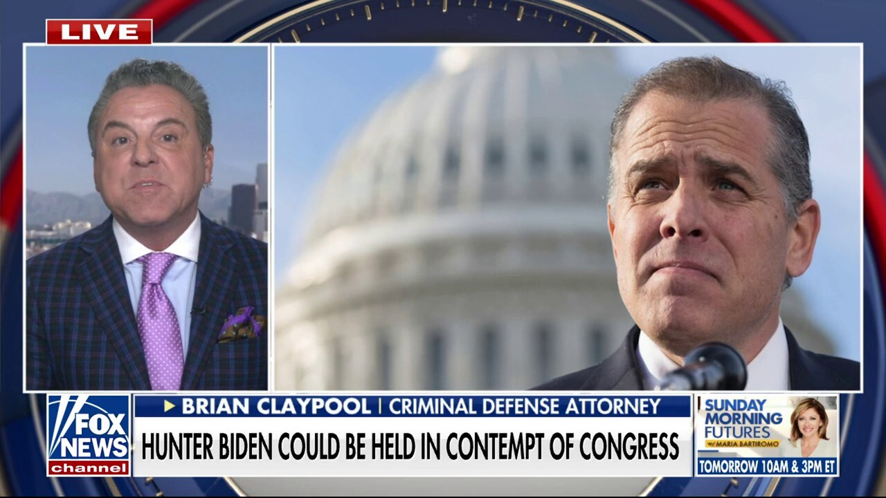 Hunter Biden is ‘exposing himself to potential perjury’: Brian Claypool ...