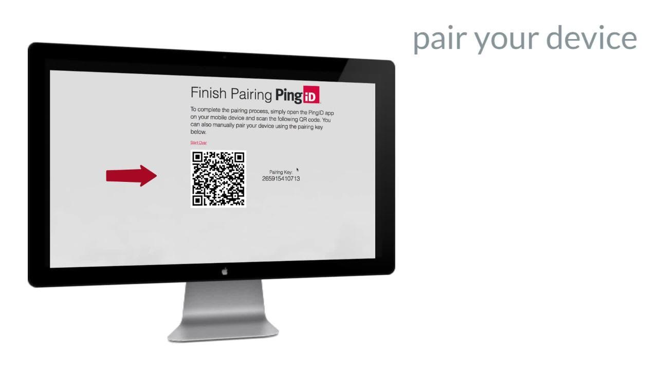 Pairing With The PingID Mobile App On Your IOS Devices Ping Identity Pairing With The PingID Mobile App On Your IOS Devices Ping Identity