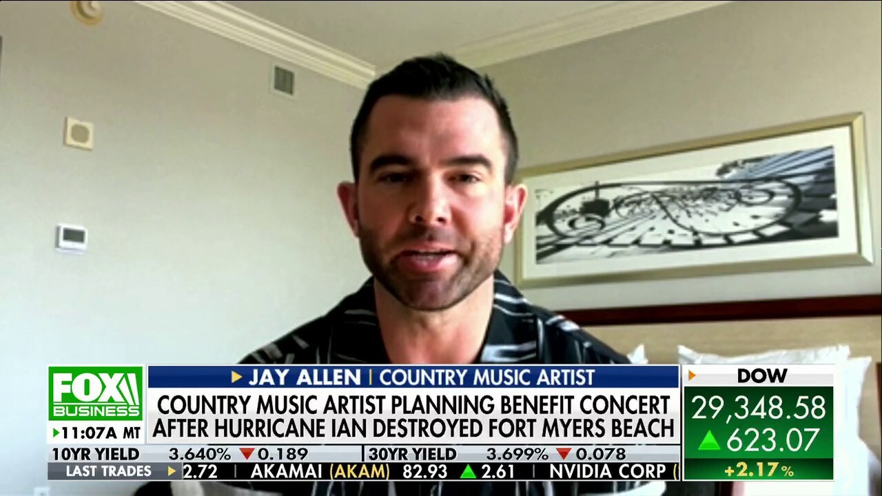 Country singer Jay Allen plans relief concert for Hurricane Ian victims ...