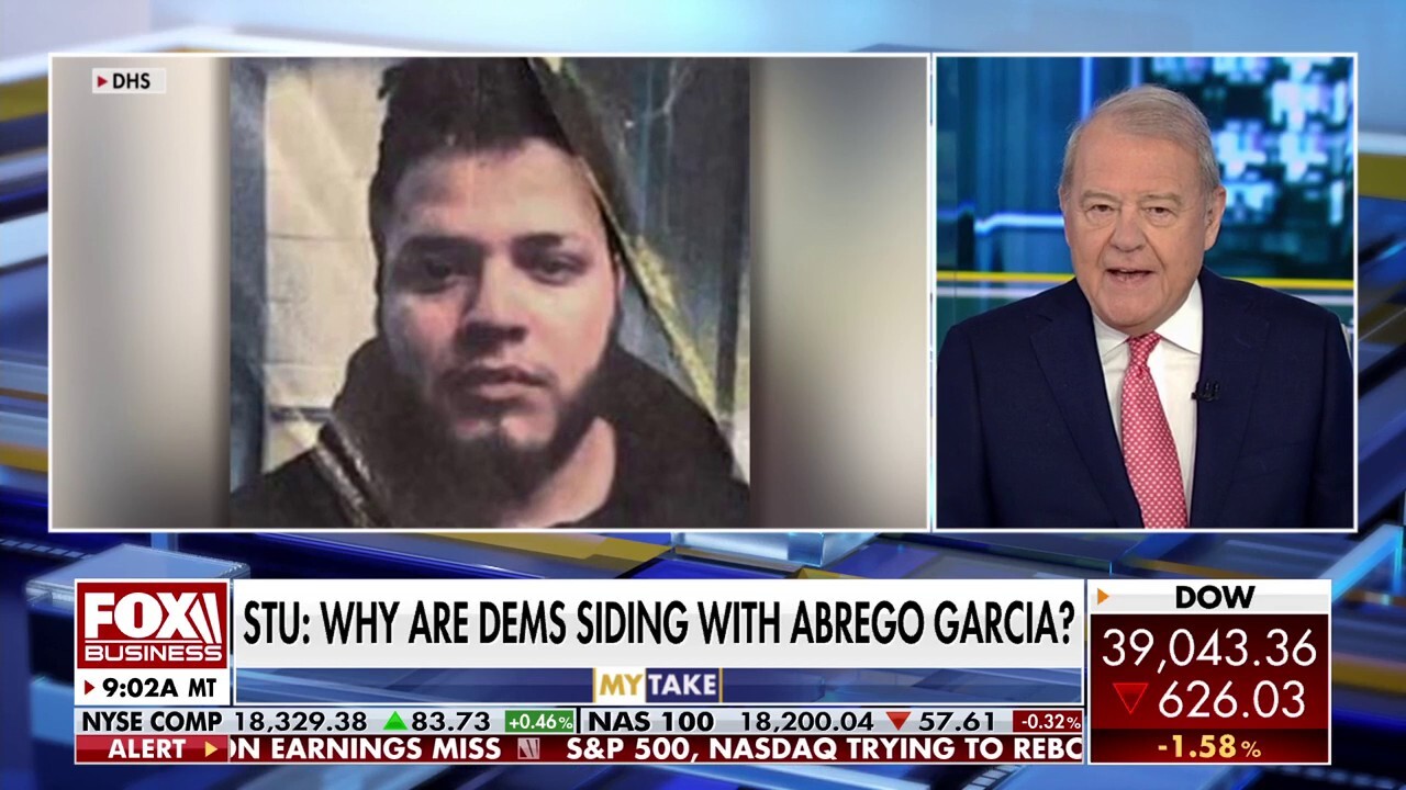 Stuart Varney: Why on Earth are the Democrats siding with Abrego Garcia? | Fox Business Video