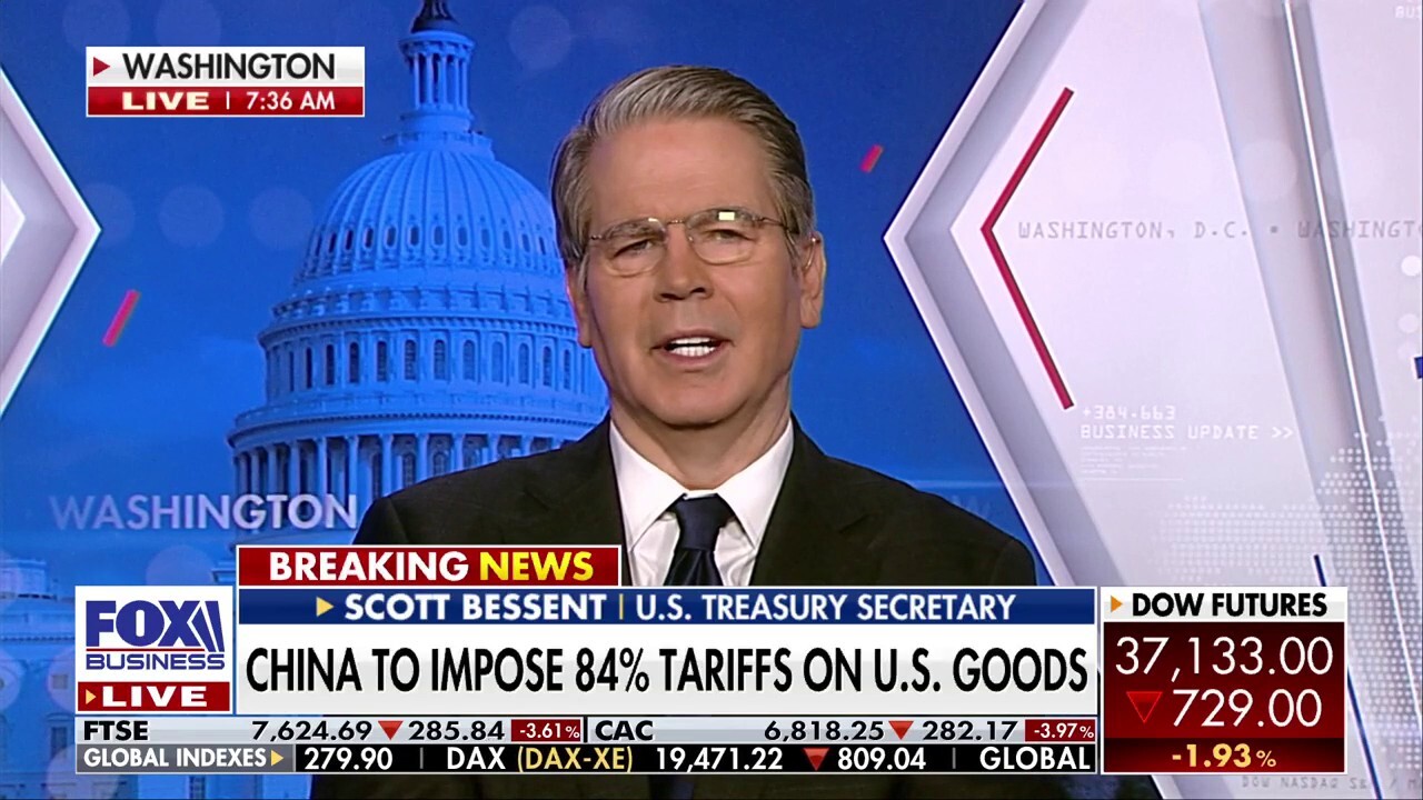 Scott Bessent Says China s Tariff Escalation Is A loser For Them Scott Bessent Says China s Tariff Escalation Is A loser For Them