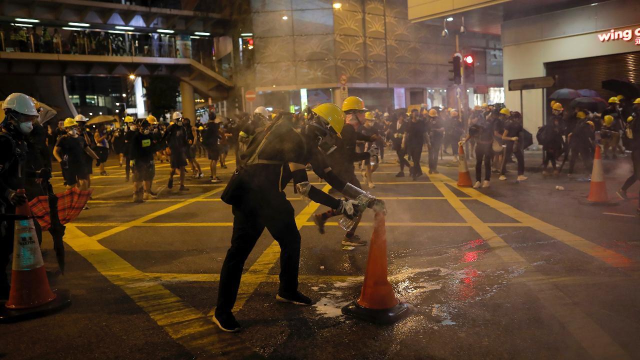 China insists Hong Kong 'restore social order' amid violent clashes ...