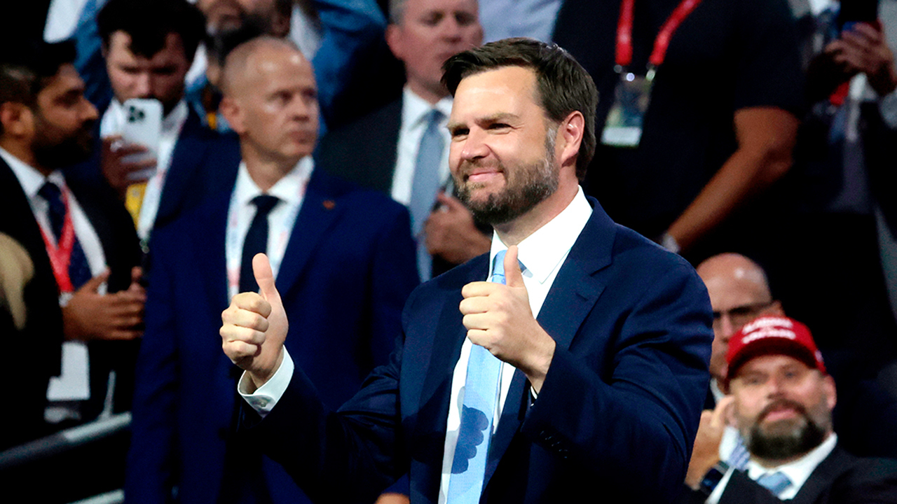 WATCH: JD Vance participates in event days after running mate ...