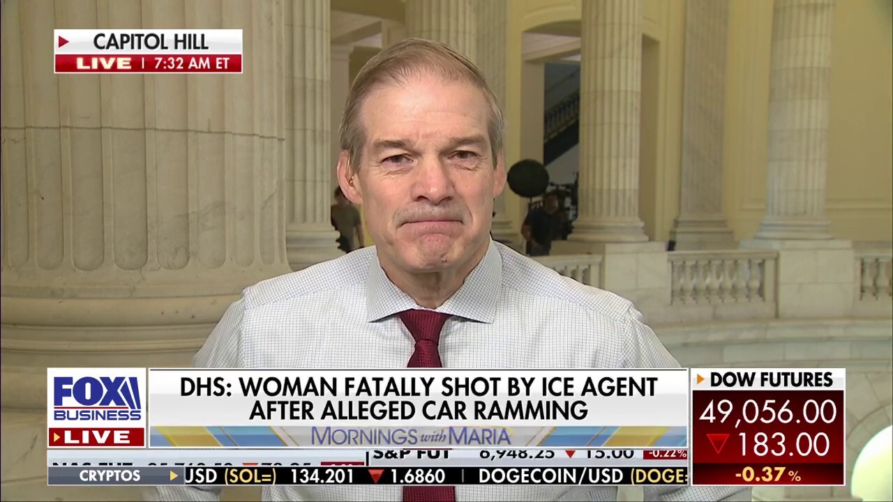 Jim Jordan slams Democrats for calling ICE shooting ‘murder’ before FBI ...