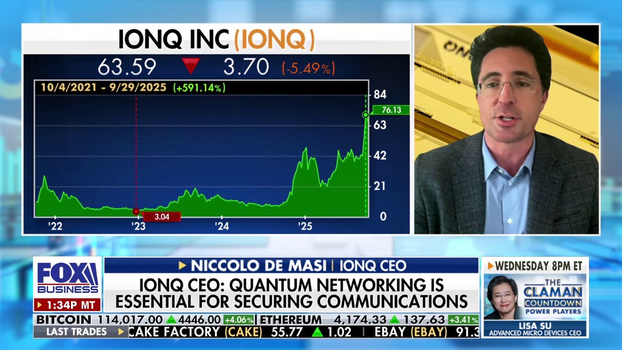This will be the 'future of the internet': IonQ CEO | Fox Business Video