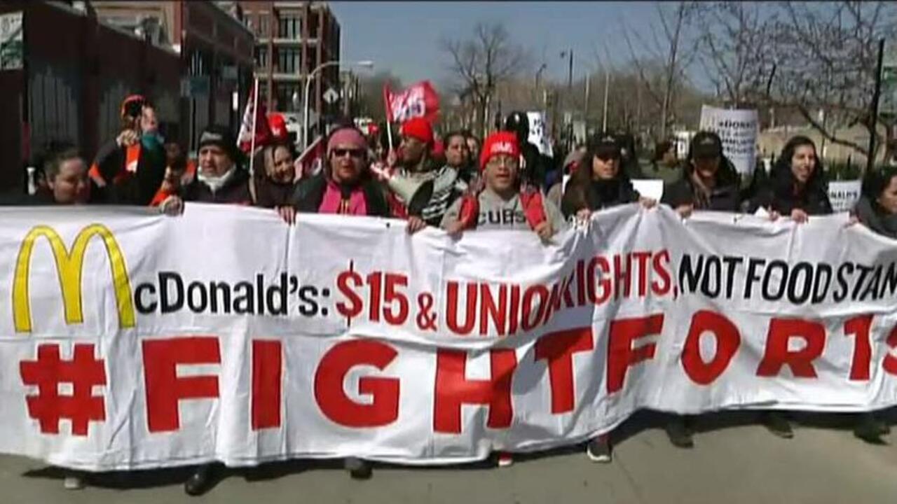 Fight for $15 protestor: Were not asking to become millionaires ...