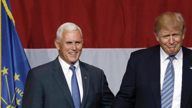 President Trump and VP Pence deliver remarks at the 'Black Voices for ...