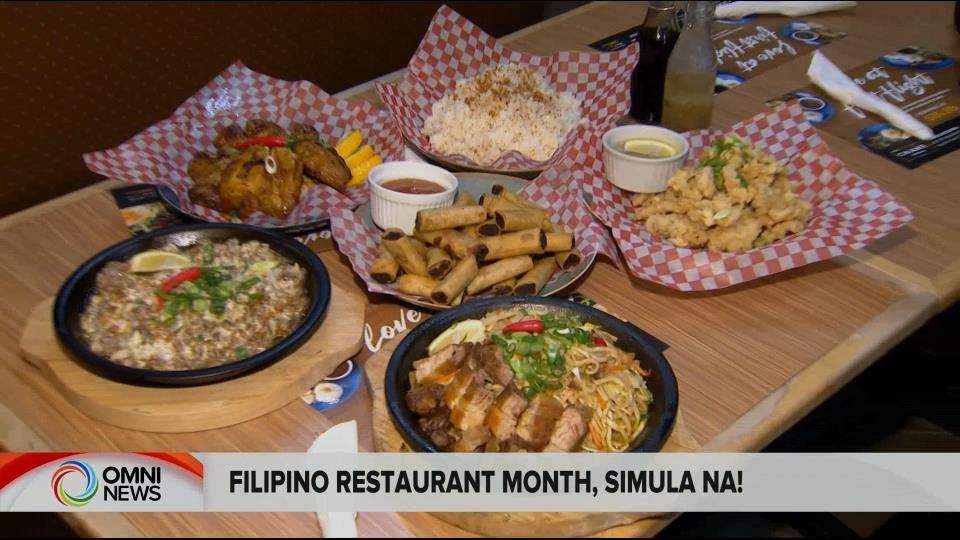 Taunang Filipino Restaurant Month simula na sa Canada - OMNI