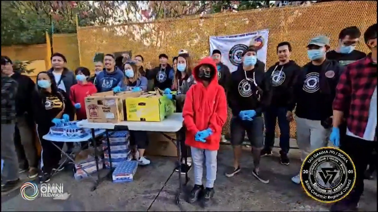 Filipino fraternity group reaches out to the homeless in Vancouver - OMNI
