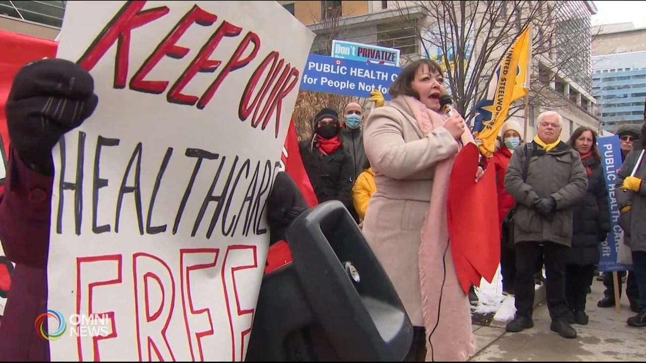 Mga protesta sa Ontario ipinaglaban ang public healthcare - OMNI