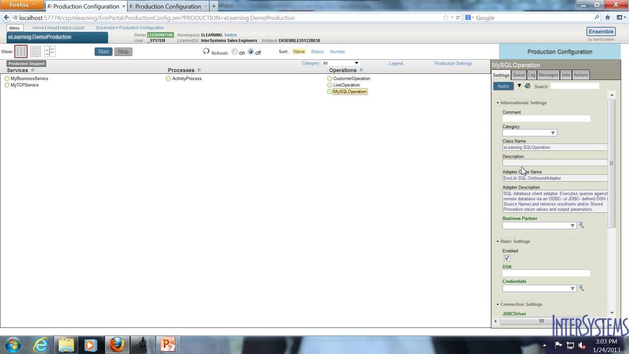 Getting Started With Ensemble Intersystems Video Portal
